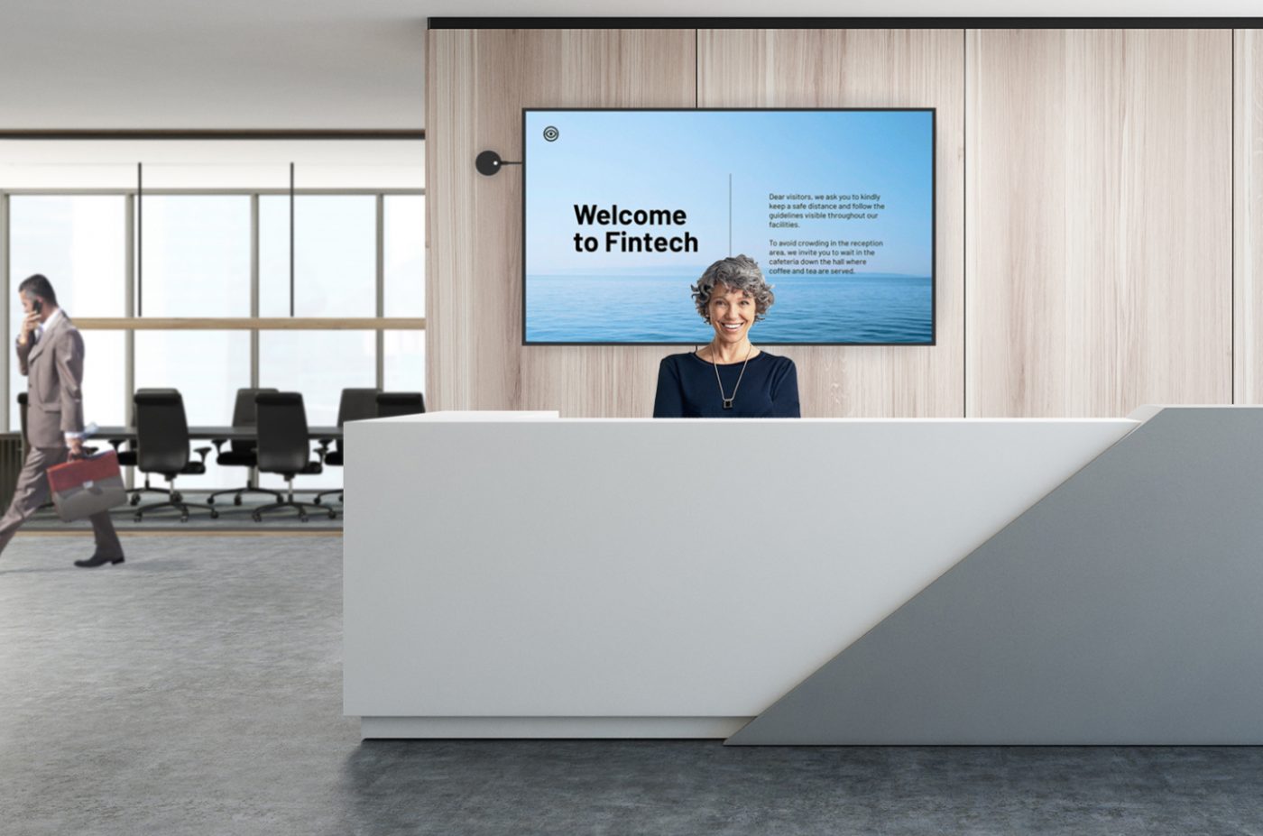 Digital signage promotes safety & awareness in shared spaces