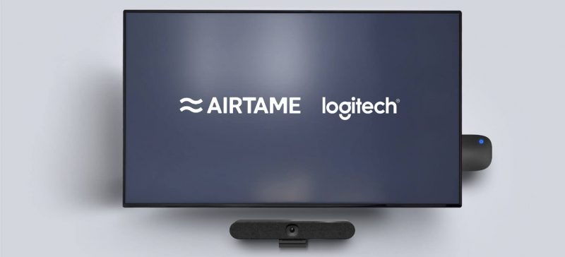 Airtame enters into a strategic alliance with Logitech